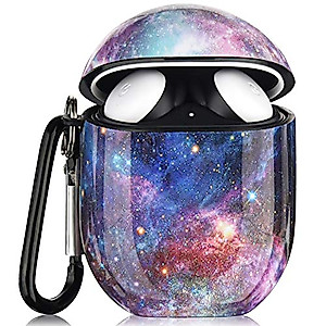 VISOOM Case Compatible with Google Pixel Buds 2 Case - Hard IMD Scratch Shock Resistant Pixel Buds 2 Protective Case Skin Cover (Starry Sky)
