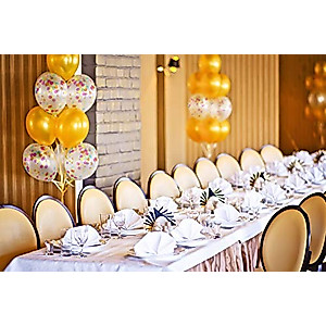 24 Pieces Rainbow Multicolor Confetti Balloons | PREFILLED 12 Inch Latex Party Balloons with Bright Rainbow Confetti | Party Decorations, Wedding & Engagement, Bridal, Proposal (Colorful)