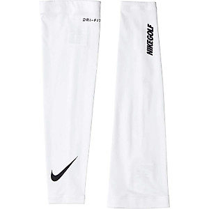 Nike New Solar Sleeve with DRI-FIT Technology White Mens Medium/Large