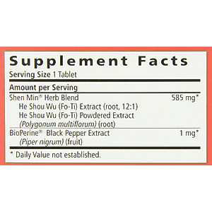 Shen Min Original Hair Nutrient Formula, 90 Count Tablets
