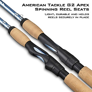 KastKing Estuary Inshore Saltwater Fishing Rods, Spinning Rod 8'0" - Heavy - Fast