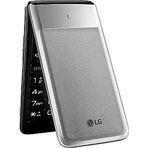 LG - Exalt 4G LTE VN220 with 8GB Memory Cell Phone - Silver (Verizon) (Renewed)