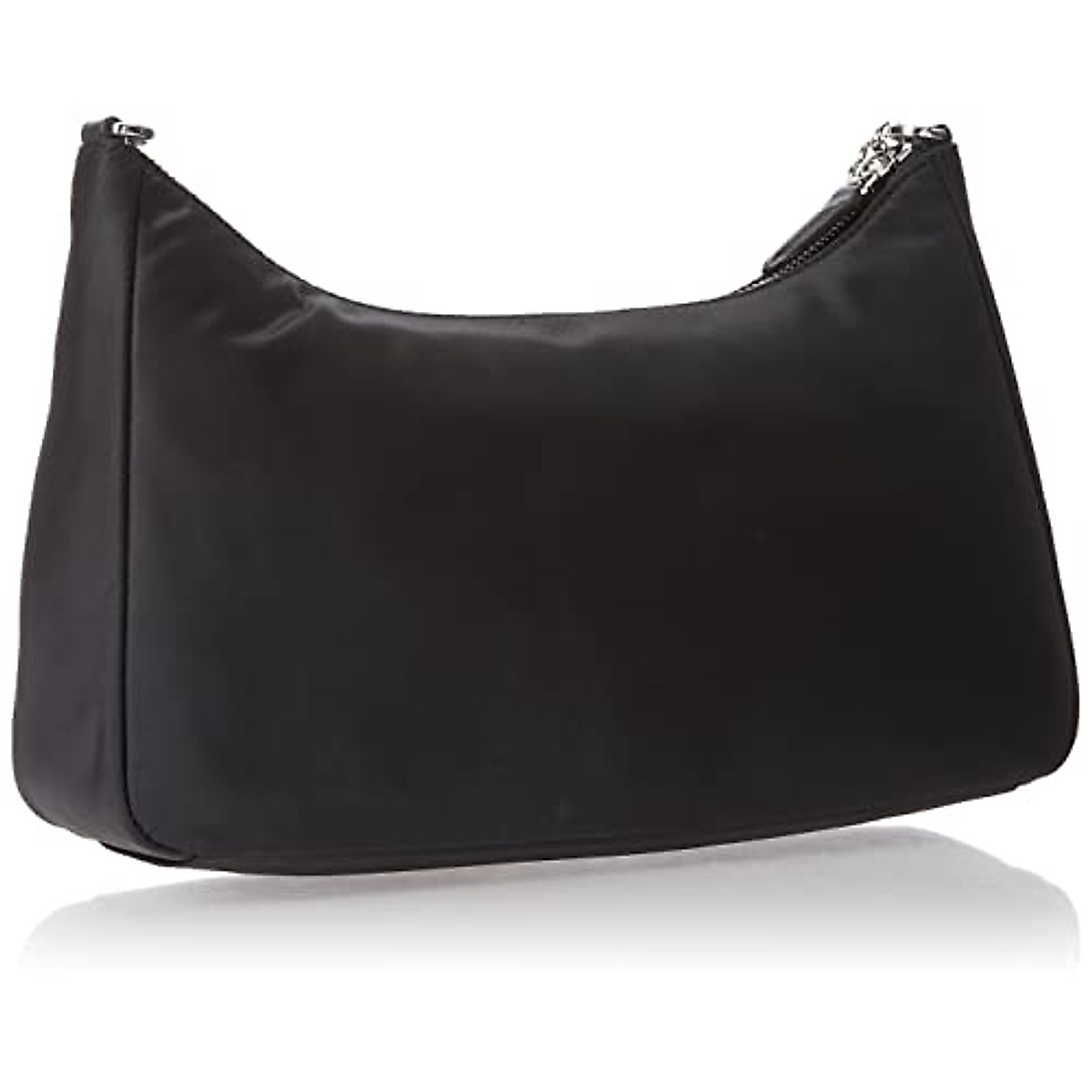 DKNY Sporty Crossbody Caelynn Pouchette Handbags, Black/Silver