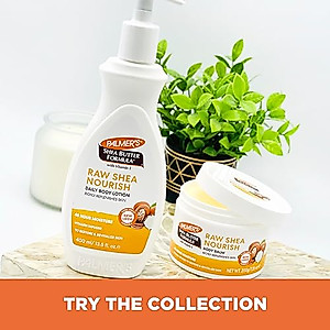 Palmer’s Shea Butter Formula Raw African Shea Butter Balm, Nourishing Body Moisturizer for Rough, Dry Skin, 7.25 Ounces