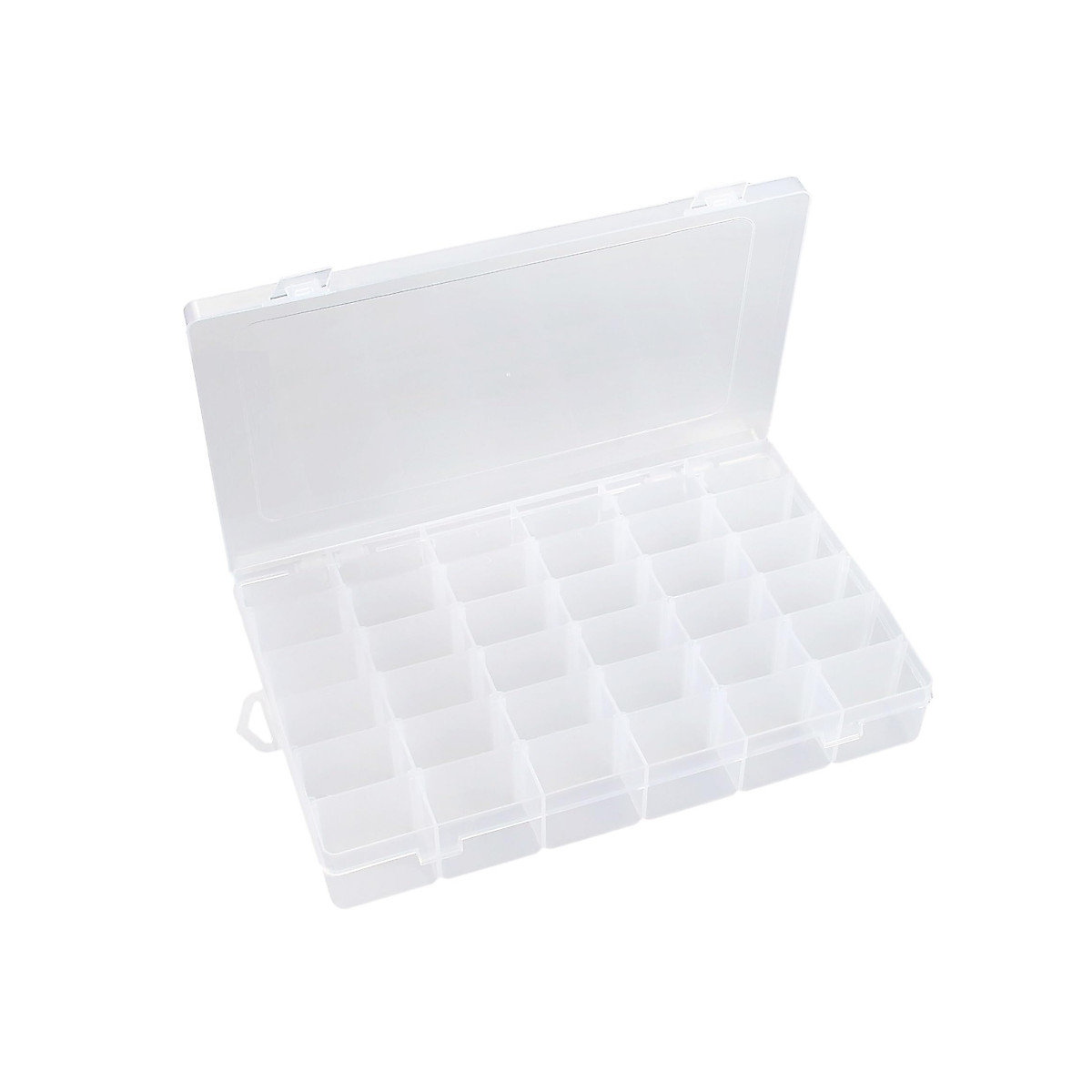 Cqhxvw Bead Organizer Box Tackle Box Organizers and Storage Beads Storage Containers Jewelry Making Organizer Sewing Box Plastic Compartment Organizer Box with Dividers 36 Grid Box