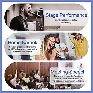 BILIONE Disposable Microphone Sanitary Windscreen, 200 Pcs Clean No-Woven Mic Covers, Perfect Replacement Suitable for Most Handheld Microphone