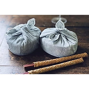 Shirayuki Japanese Kitchen Cloth Bincho Charcoal Blended. Made of Layered Fine Mesh Cloth. Dish Wipe, Table Wipe, Hand Wipe. Made in Japan. Bincotan Charcoal.