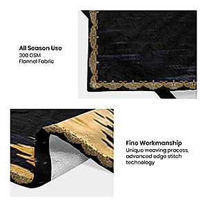 JERHTUO to My Daughter Blanket from Dad Love Letter Personalized Flannel Throw Blanket Daughter Birthday Christmas Thanksgiving Valentines Gifts for Daughters