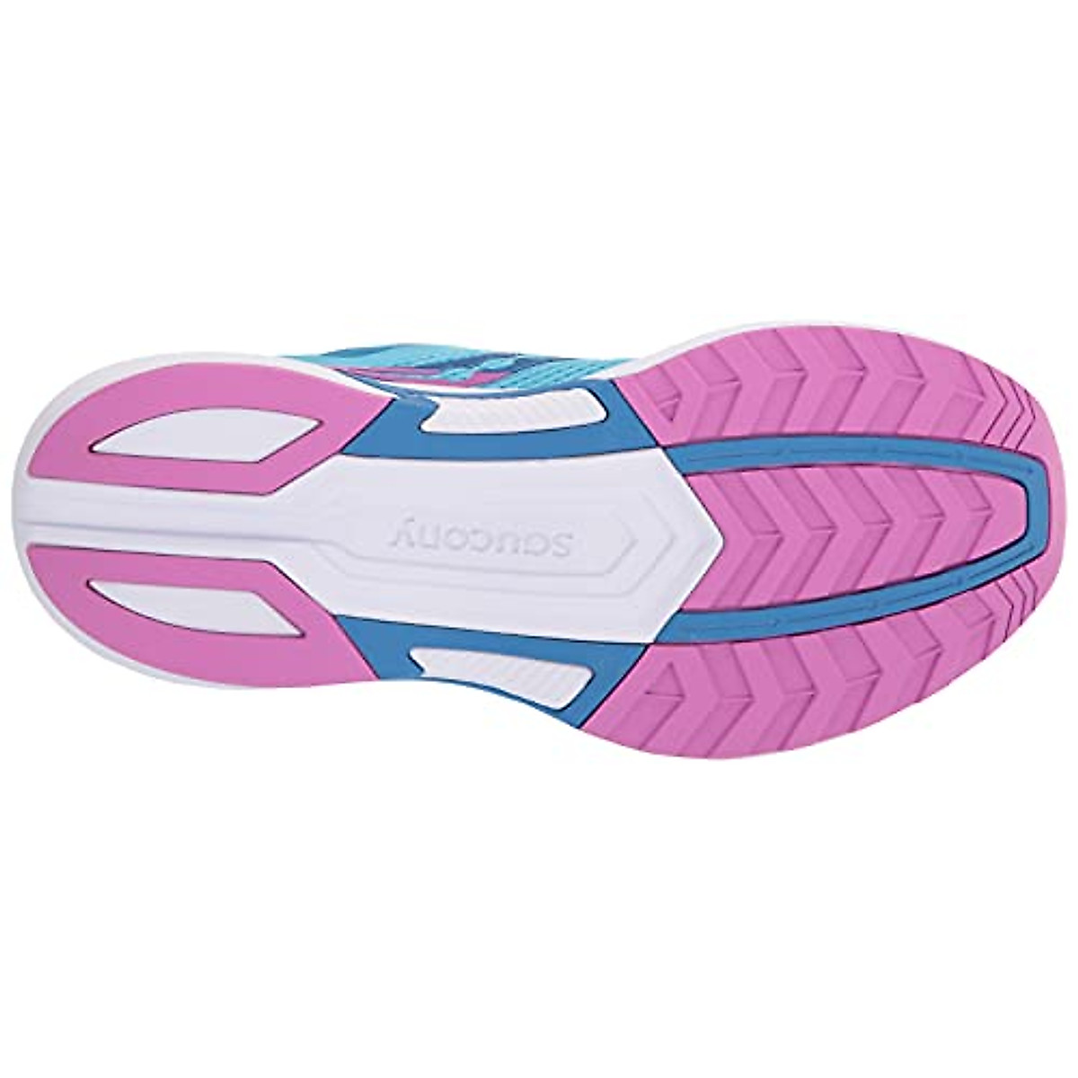 Saucony Women's Axon Road Running Shoe, Blaze/Royal, 10