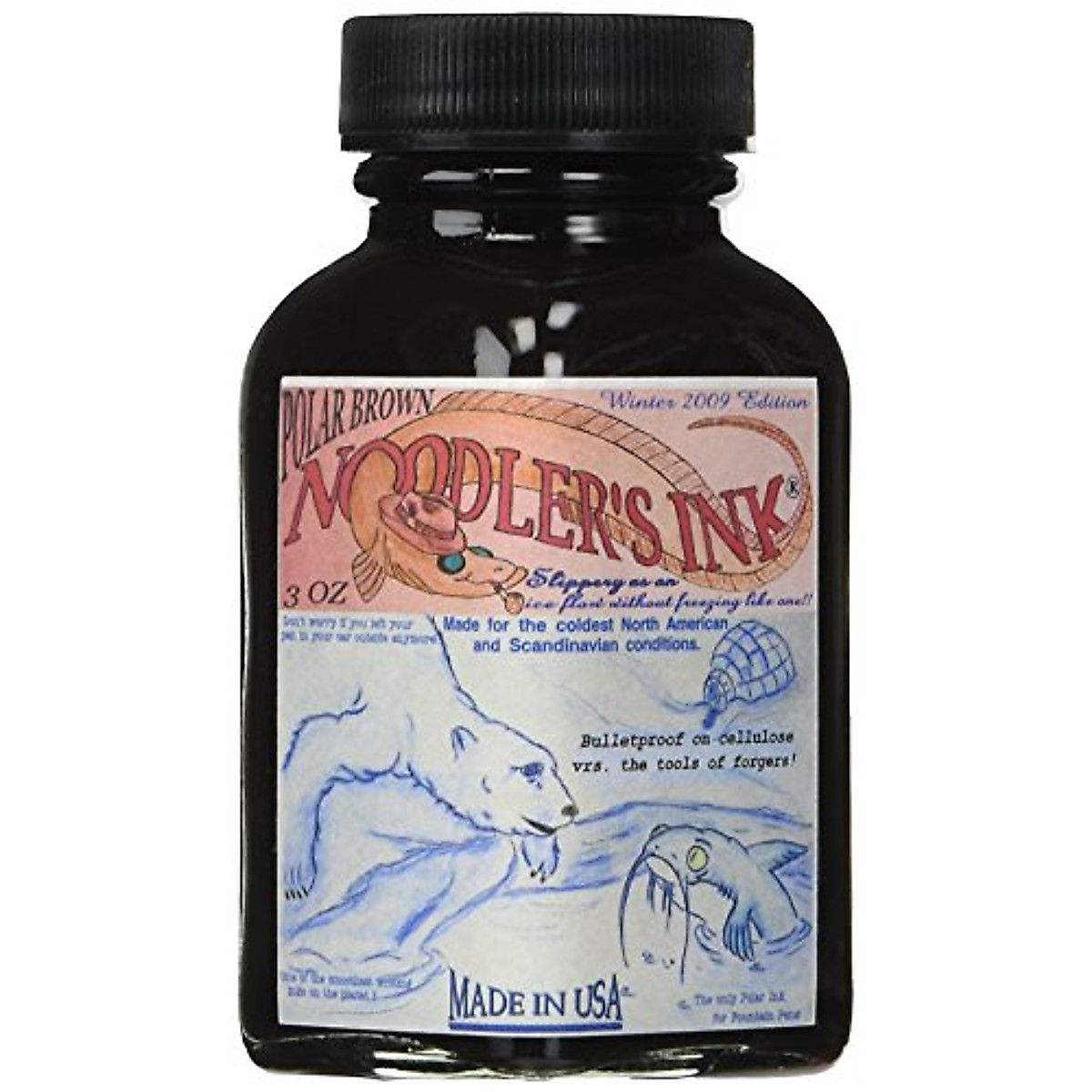 Noodler's Ink Polar Brown Bottled Ink Refill