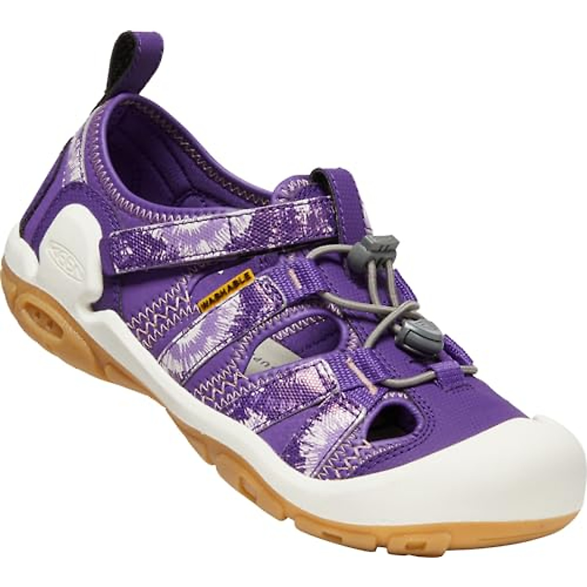 KEEN Knotch Creek Casual Comfortable Sandals, Tillandsia Purple/English Lavender, 8 US Unisex Little Kid