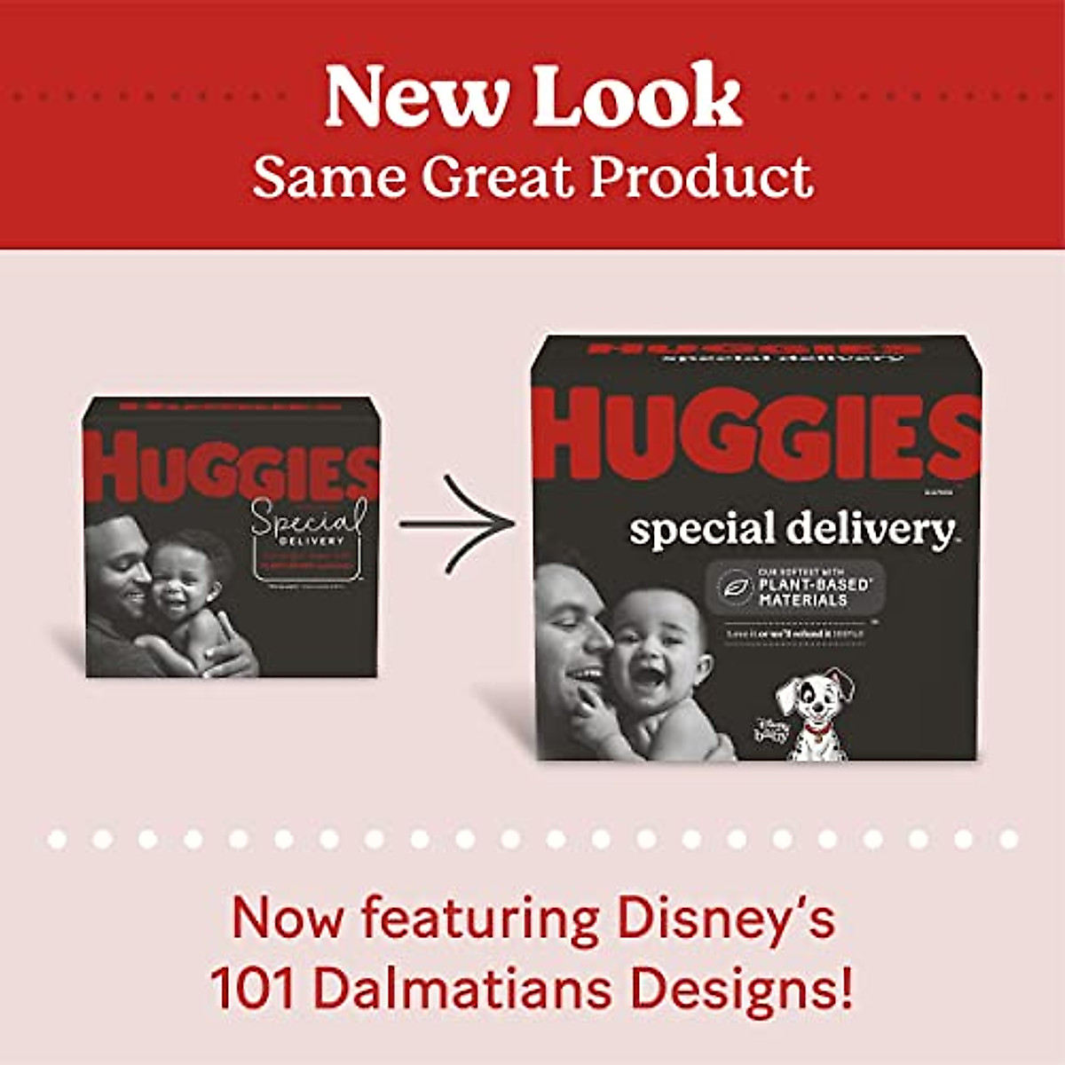 Huggies Special Delivery Hypoallergenic Baby Diapers Size Newborn (up to 10 lbs), 132 Ct, Fragrance Free, Safe for Sensitive Skin