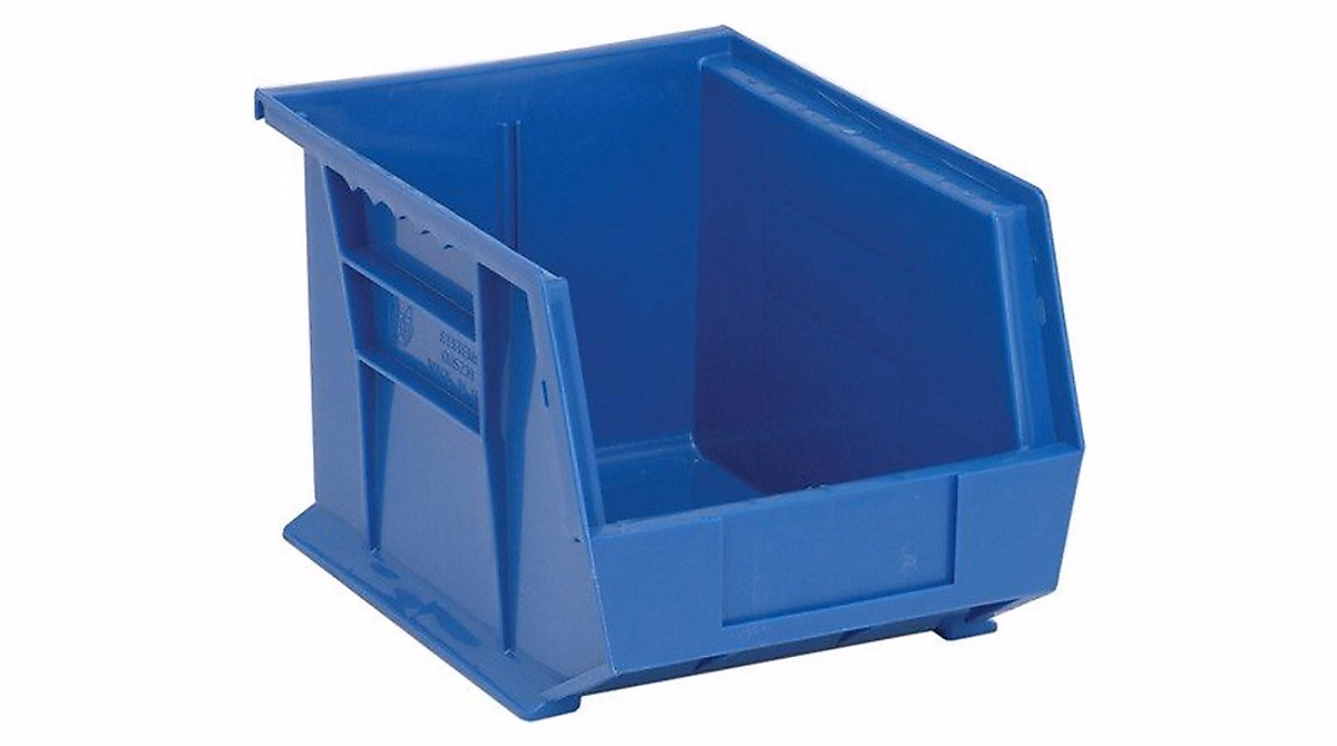 Quantum Storage Systems Ultra Bin - Durable Stackable Plastic Storage