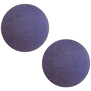 Offworld Percussion Invader V3 Practice Pad with Black Rim and Blue Chameleon Laminate Surface