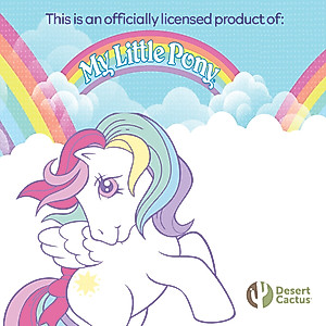 Desert Cactus My Little Pony Thank You Cards Happy Birthday Cards 10 Count With Envelopes Boys Girls Kids Party (Style B)