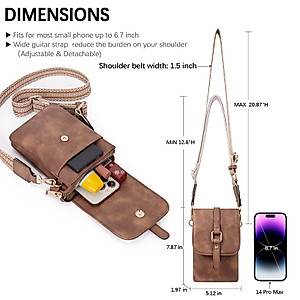 CLUCI Backpack Purse for Women + Small Crossbody Bag