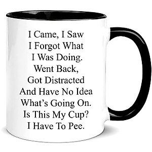 Awnpow Funny Mug for Older People,Senior Citizens Mug,for Senior Women And Men,birthday,mothersday,fathersday,Christmas Mug,11oz Ceramic Coffee Mug/Tea Cup