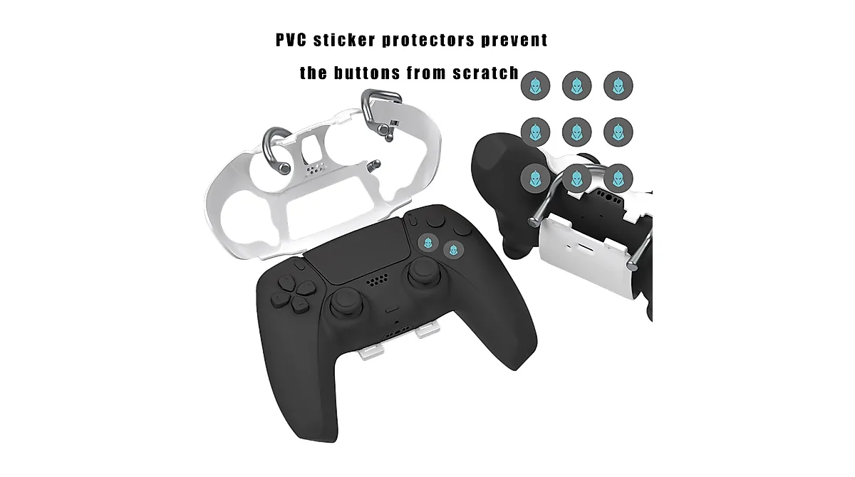 EXknight Leverback V2 Paddles Attachment, Back Buttons Adapter for PS5 ...