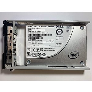 Intel 800GB SSD 2.5" 6Gb/s SATA Solid State Drive Model: SSDSC2BX800G4R DP/N: 9F3GY