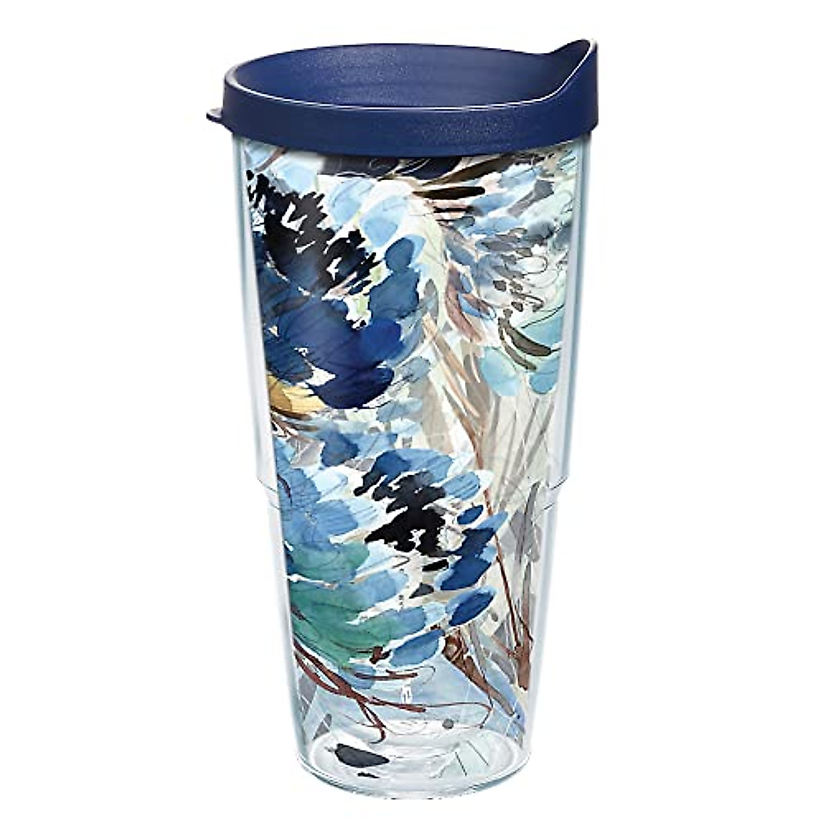 Tervis Made in USA Double Walled Kelly Ventura - Protea Insulated Tumbler Cup Keeps Drinks Cold & Hot, 24oz, Classic