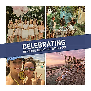 TahoeBay White Can Cooler Bundle (50-Pack) Blank Standard and Slim Sleeves