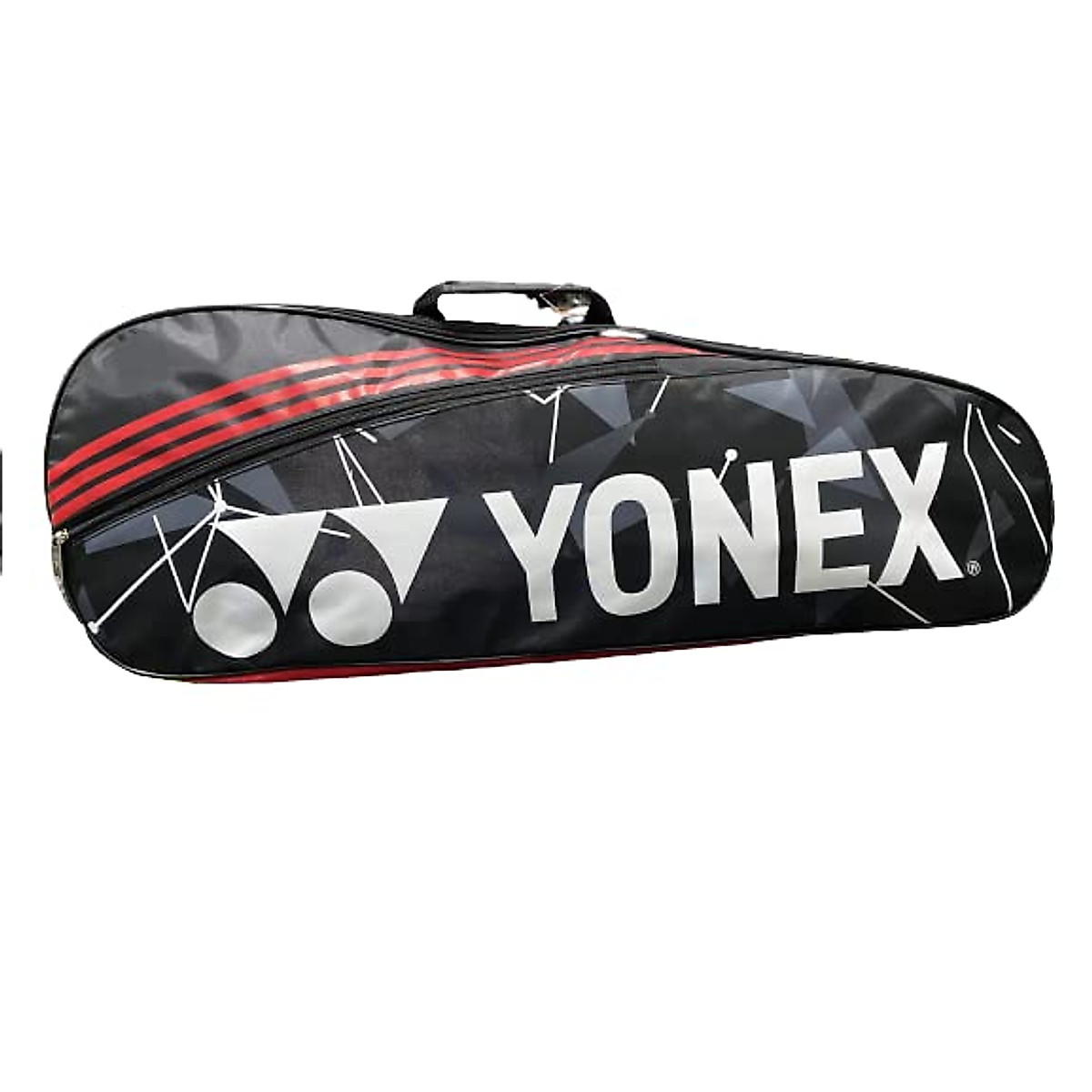 YONEX Badminton KITBAG SUNR 2225 (Black RED), BLACK RED, L, Travel Accessories