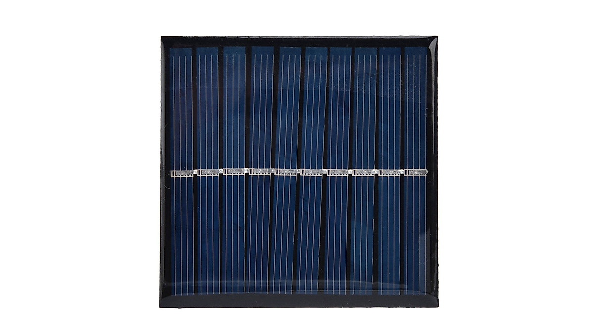 2Pcs Mini Solar Panel 0.7W 5V 0‑140mA, 70 x 70mm Solar Panel, Portable ...