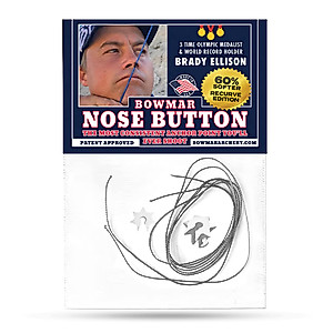 Bowmar Recurve Nose Button (White)