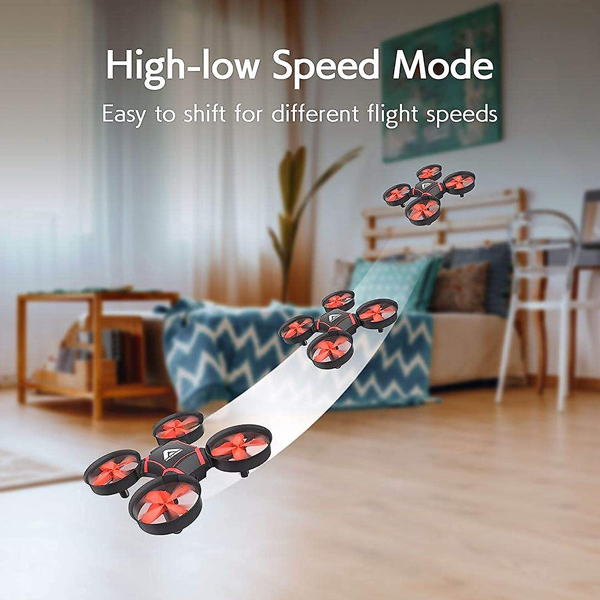 ATTOP Mini Drone for Kids and Beginners-Easy Remote Control Drone, One Key Take Off, Auto-Pairing, Altitude Hold, Throw to Fly Kids Drone, Speed Adjustable Setting w/3 Batteries Kids Christmas Gift
