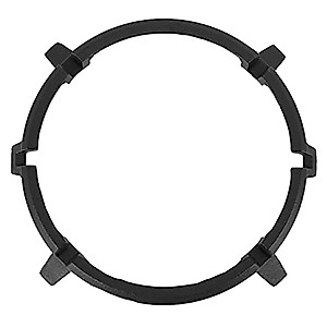 Bzocio Universal Cast Iron Wok Pan Support Rack Stand for Burners Gas Hobs and Cookers Home Garden Supplies