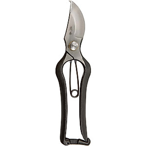 Skyhaven Harvest Bypass Pruning Shears 8 Inch Japanese-style Forged Carbon Steel Garden Scissors, Gardening Tools Hand Pruner with Ergonomic Handle.