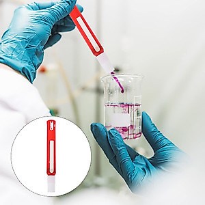 POPETPOP Hand Assistant Pipetting Manual Pipette Pumps Electric Tool Liquid Dropper Dropping Pipette Liquid Test Tube Fluid Droppers Laboratory Pipette Pump Lotion Red Plastic Universal