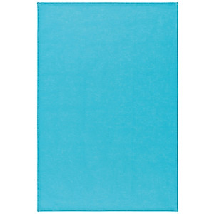 Now Designs Floursack Kitchen Dish Towels Blue, 20 x 30in, Set of 3, Bali Cactus Crush, 3 Count