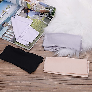 Yolev 4 Pairs Sunblock Fingerless Gloves for Women UV Sun Protection Wrist Length Gloves Lightweight Fingerless Gloves for Girls Women Summer Outdoor Driving