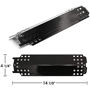 Hongso Grill Parts Kit for Charbroil 467300115, 463436215, 463436213, 463436214, G432-001N-W1, G432-Y700-W1, G432-0096-W1, Grill Burner Tube, Heat Plate Tent, Cooking Grate and Crossover Tube