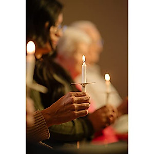 Concordia Supply Paper Drip Protector Box of 250 - Convenient for Candlelight Service, Church Vigil, Memorial Candles, Congregational Candles, Christmas Eve Candles, Shabbat Candles