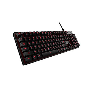 Logitech G413 Backlit Mechanical Gaming Keyboard with USB Passthrough – Carbon