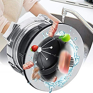 Fdit Food Waste Disposer Mount Garbage Disposal Sink Flange Kit Rubber Garbage Disposal Flange Drain Lock Nut Universal Garbage Disposal Replacement Accessories for Waste King Whirlaway Bonecrusher