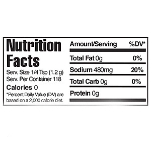 Viva Doria Alder Smoked Sea Salt, Alderwood Smoked Salt, Fine Grain, 5 Oz Glass Jar