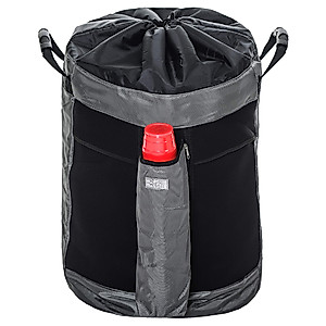 HopsHolster Cool Keg Sleeve Insulator Keg Insulation Plus Inside Pockets Hold Freeze and Ice Packs to Keeps Kegs Colder, Easy Transport Dual Reinforced Handles Provides Easy Transport and Cup Holder
