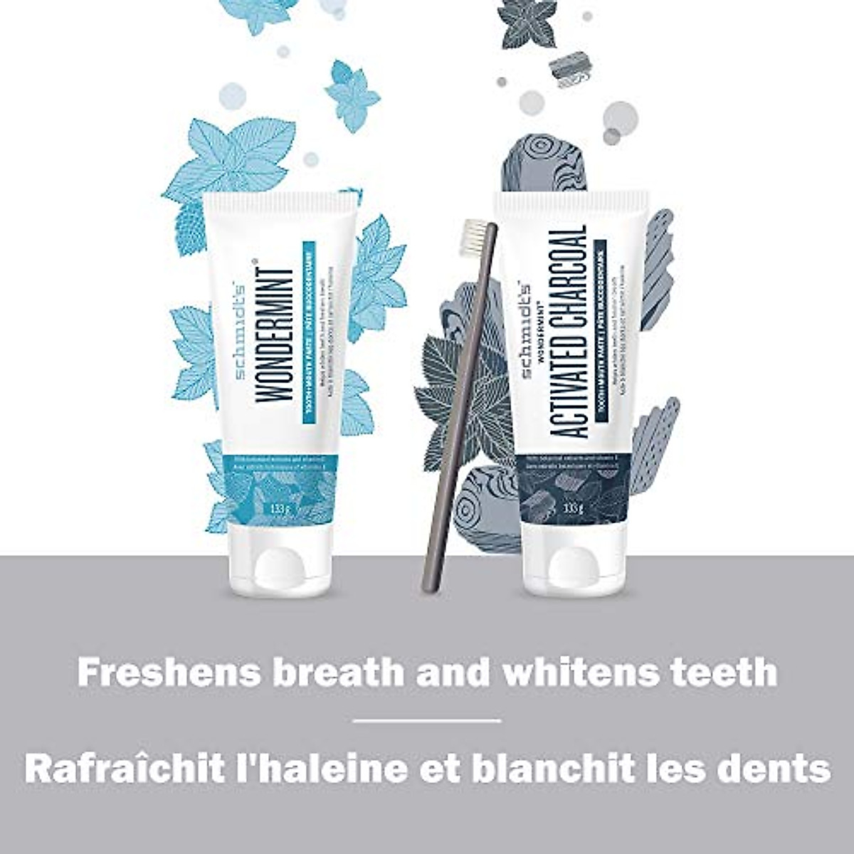 Schmidt's Wondermint Toothpaste, 4.70 oz