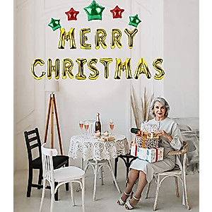 LIOZEOKUN Letter Balloons 16 Inch Mylar Foil Alphabet Letter A-Z Balloons Set for Wedding Birthday Party Decoration Banner Custom Phrase 26 Pieces (Gold)