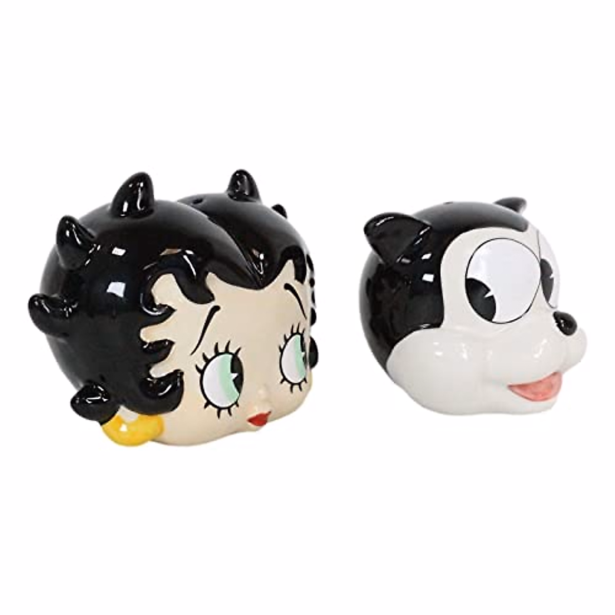 "Home Décor Accents" Comical And Collectible Ceramic Salt And Pepper Shakers Set - Home Accents 33-kl1-8752