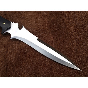 SUFI Custom Handmade 5160 Spring Steel RE4 Krauser Knife, Hunting knife, Gaming Knife