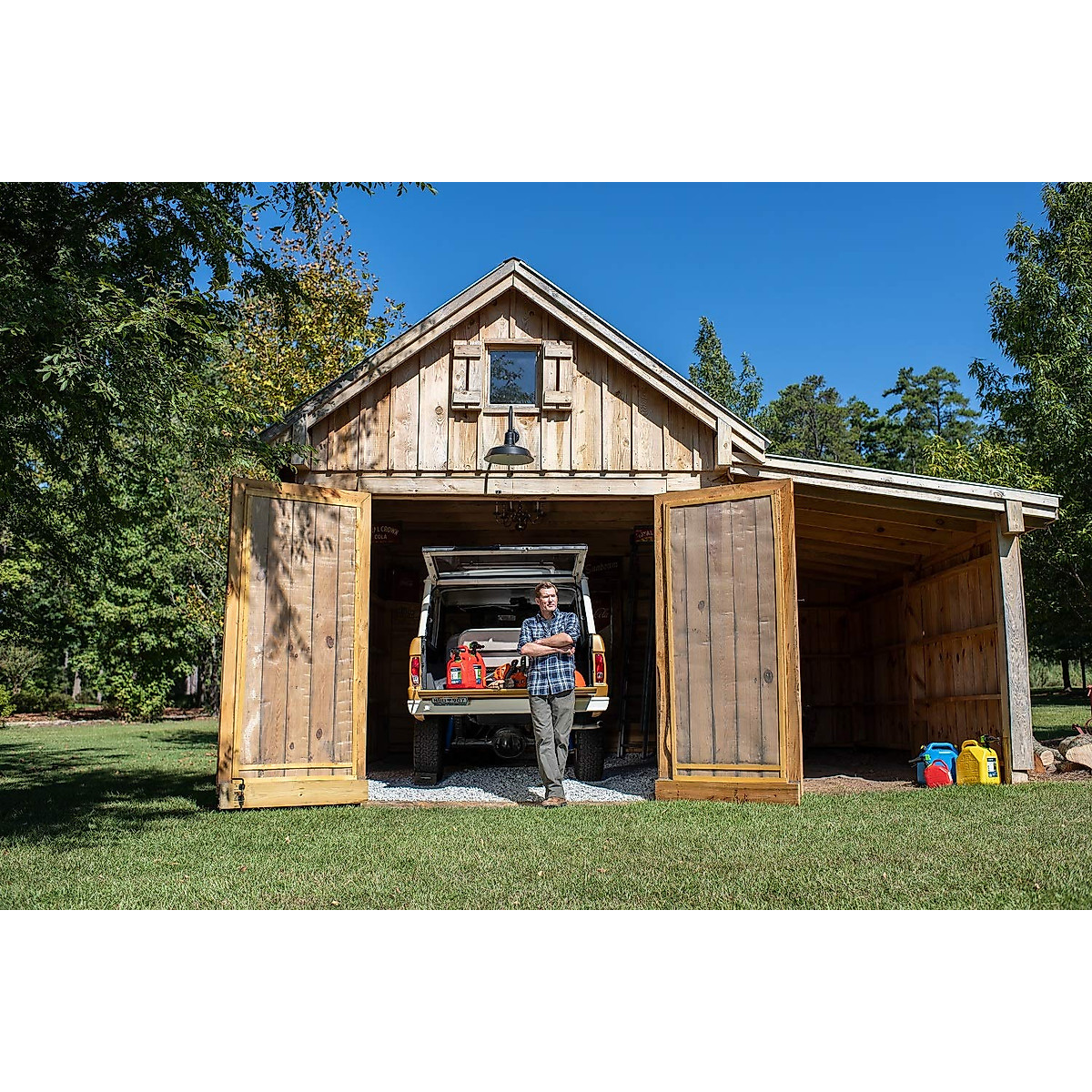 Scepter 5 Gallon Military BPA Free Water Container, Food Grade Water Jug for Camping and Emergency Storage - (20 Litre), Green