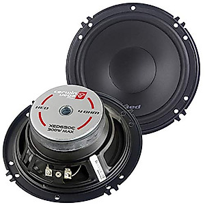 Cerwin-Vega 2 Pair XED650C 6.5" 300W Max / 30W RMS 2-Way Component Speaker System Tweeter Crossover