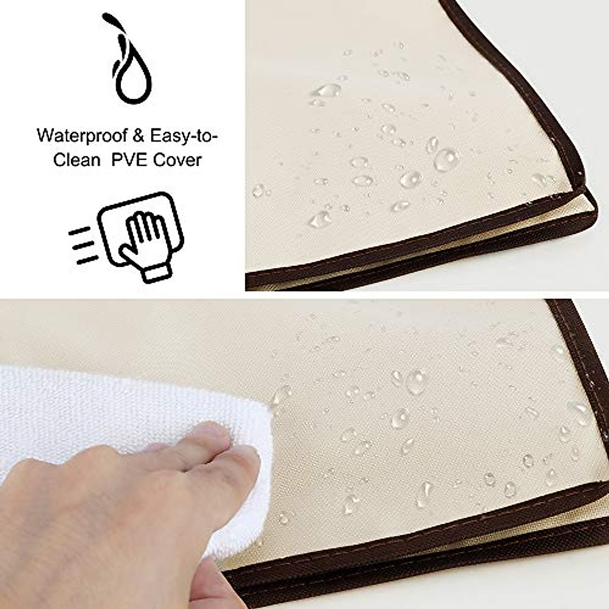 3-Bag Laundry Hamper Sorter Black 3 Section Rolling Dirty Clothing Organizer Cart, Triple Laundry Basket with Heavy Duty Lockable Wheels and Three Removable Laundry Bags, for Bathroom Living Room