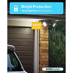 Sunco 12 Pack Outdoor LED Flood Home Residential Patio Driveway Light, Waterproof PAR38 LED Bulb, CRI90 5000K Daylight Dimmable, 100W Equivalent 13W,Wet-Rated, 1050 Lumens, E26 Base - UL