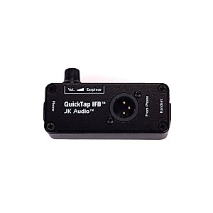JK Audio QuickTap IFB Telephone Handset Tap for IFB Intercom or ENG, 600 ohms Impedance