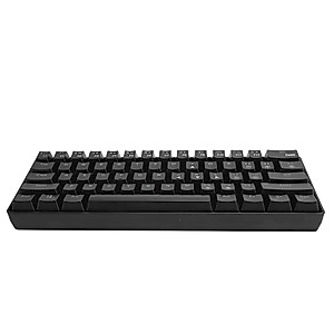 QiruIXinXi Wired Keyboard, Dual Mode RGB Gaming Mechanical Keyboard, Supplies YK600 2.4G Receiver,Ergonomic,The Panel transmits Light evenly,Comfortable to use,for Gaming Home Office